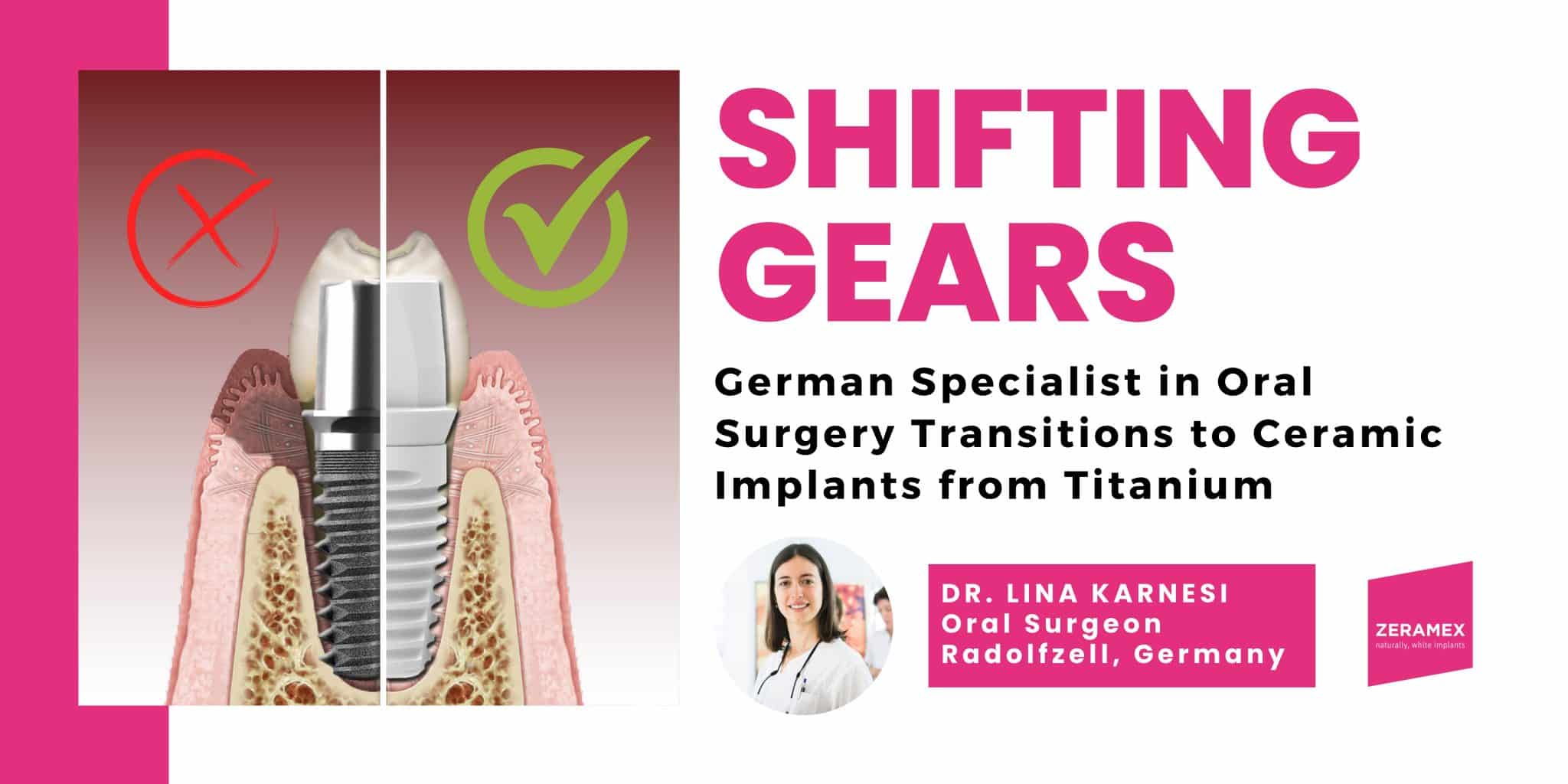 German Specialist in Oral Surgery: Shifting Gears from Titanium to ...